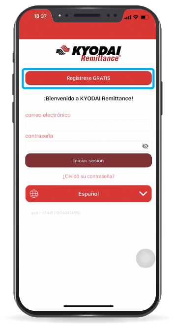 Kyodai App - Cómo registrarse | Kyodai Remittance - Familia a familia